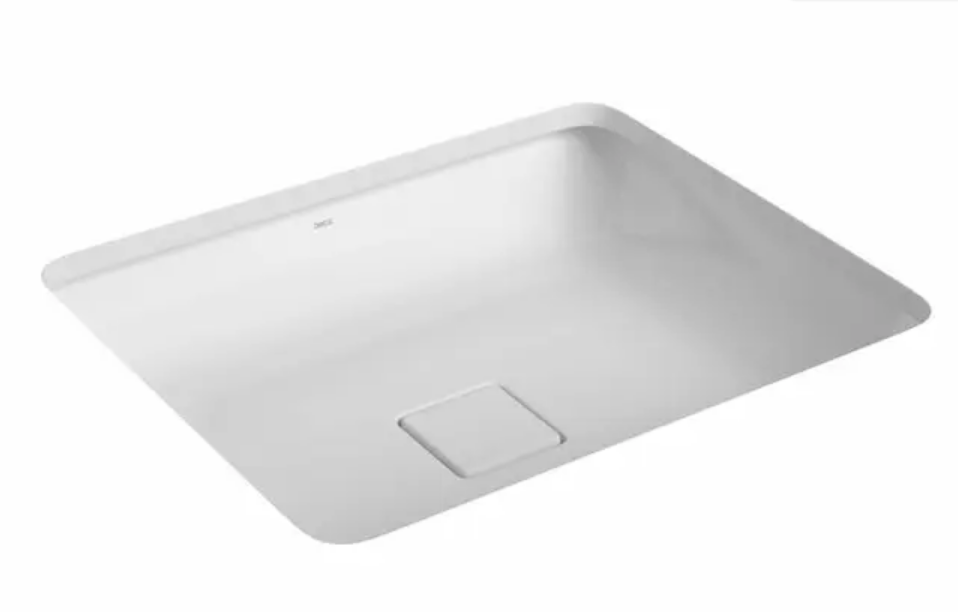 Cuba Embutir Retangular 50cm - Branco